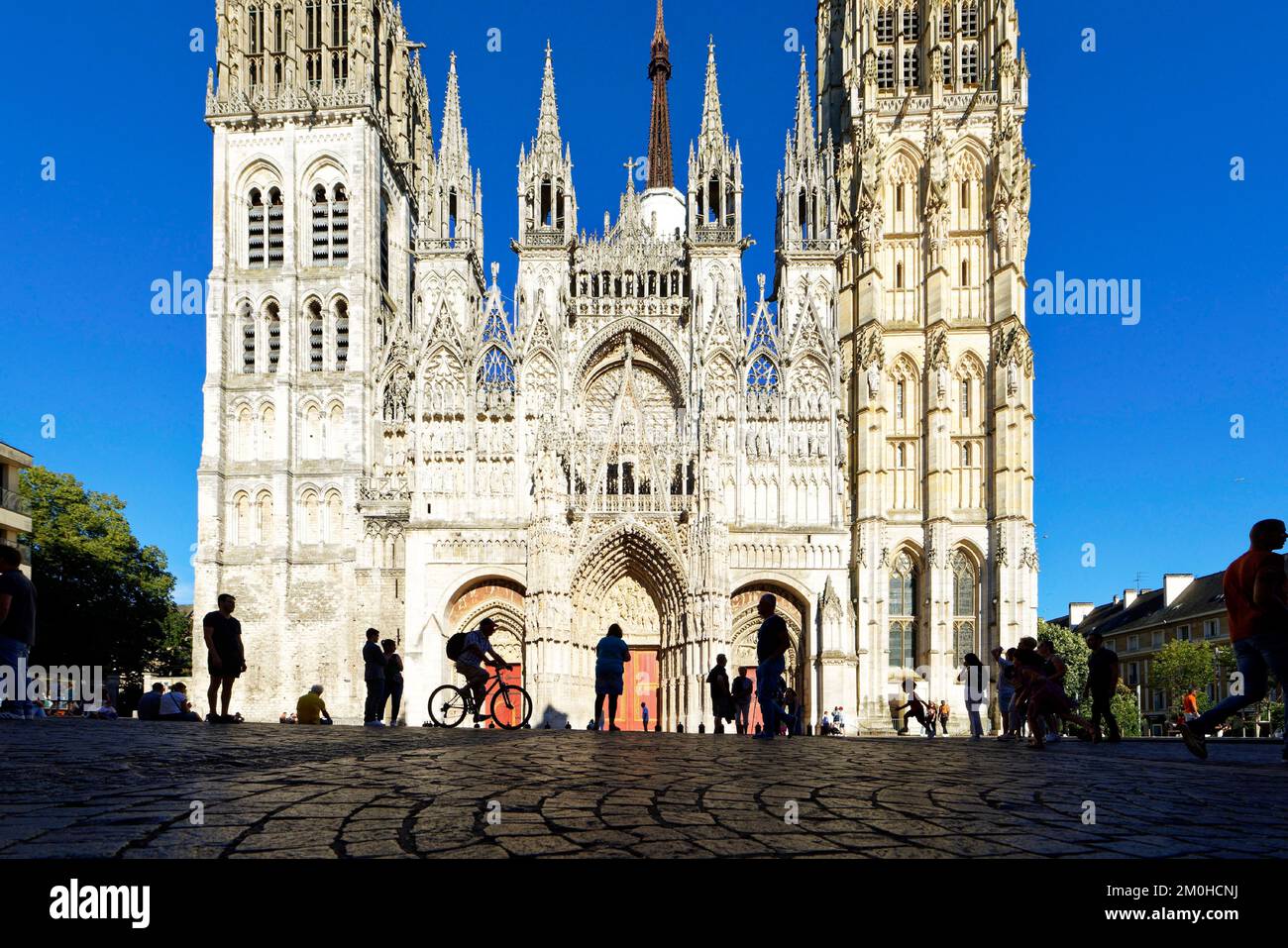 France, Seine Maritime, Rouen, the Notre Dame cathedral Stock Photo - Alamy