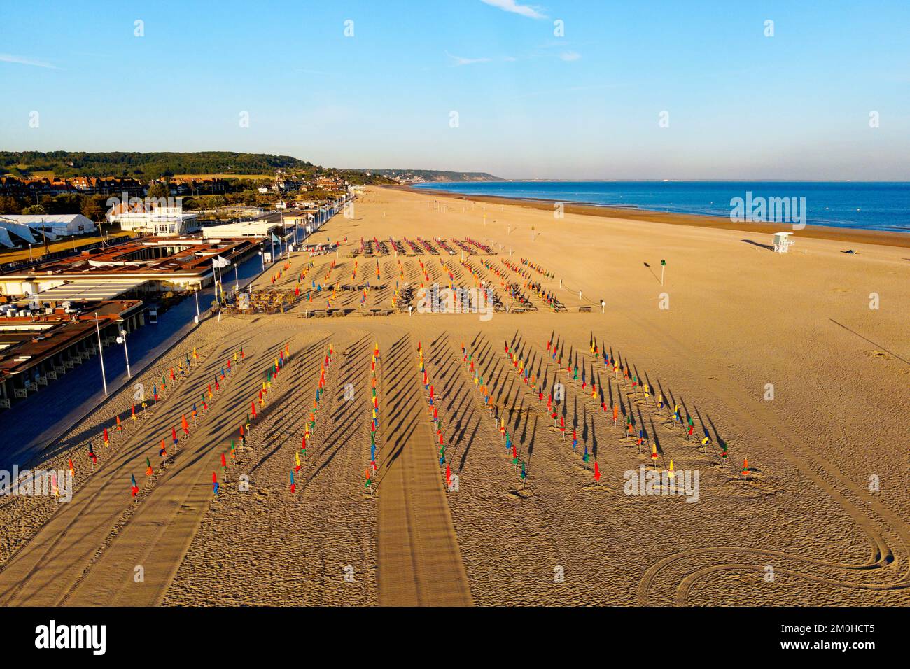 France, Calvados, Pays d' Auge, Deauville, Cote Fleurie (flowered coast ...