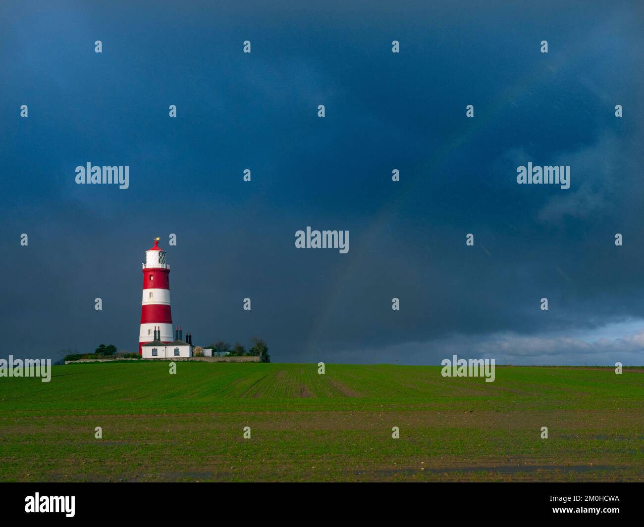 Happisburgh lighthouse winter hi-res stock photography and images - Alamy