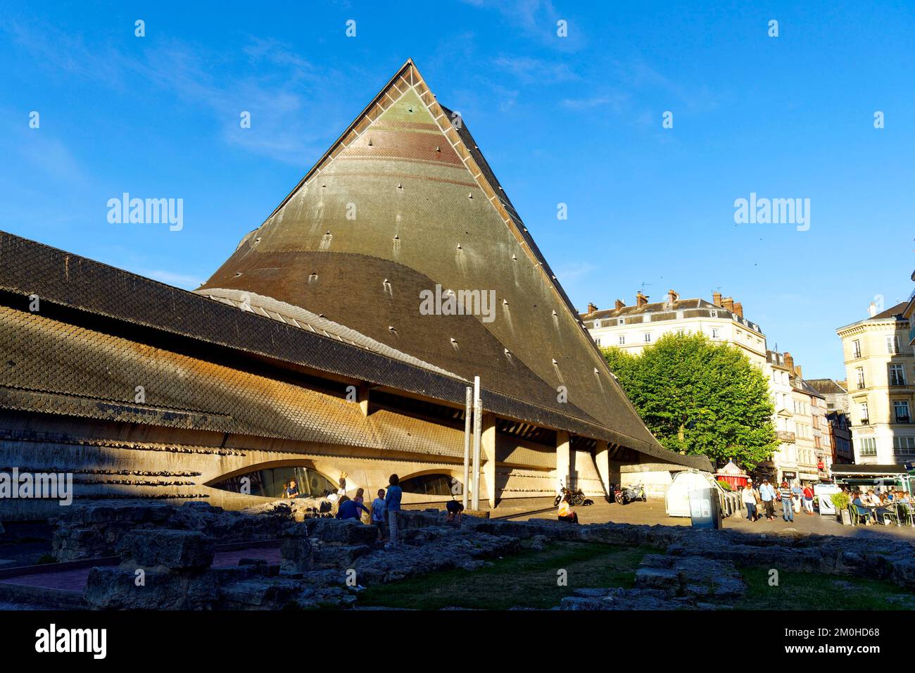 France, Seine Maritime, Rouen, place du Vieux Marche, the site of Joan ...