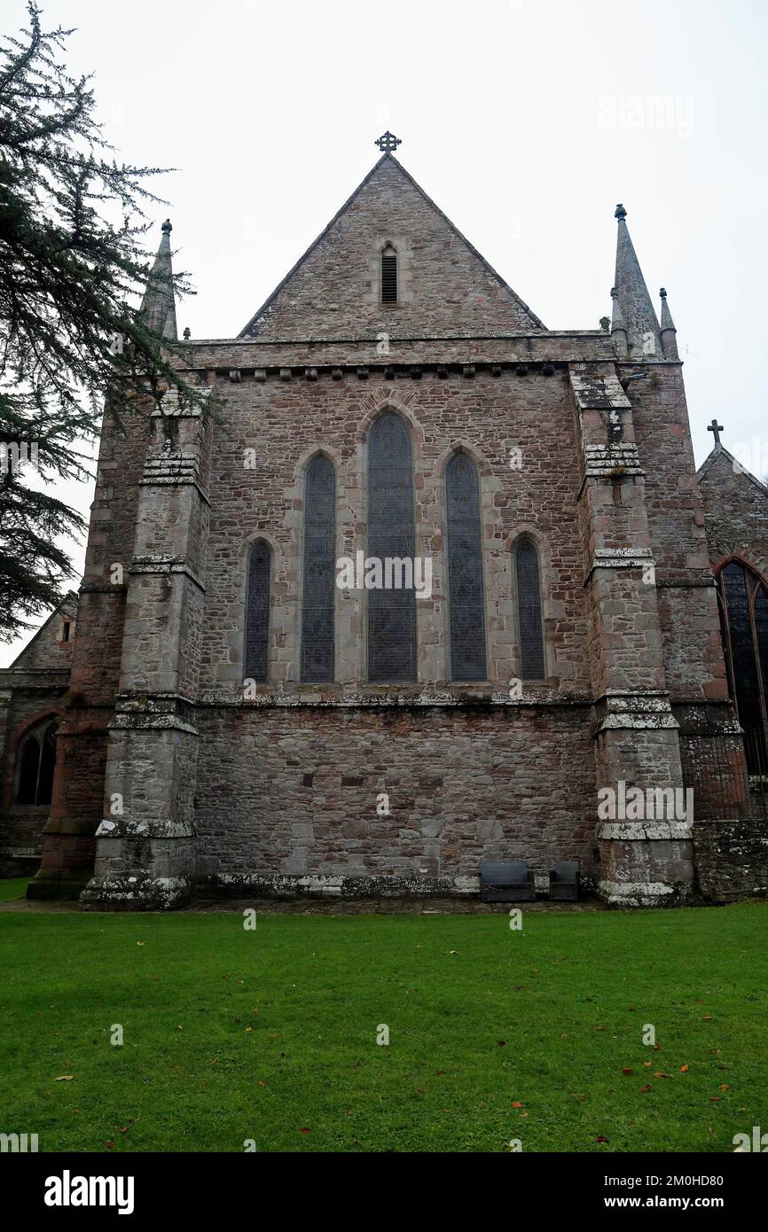 Brecon cathedral , Powys. December 2022 Stock Photo - Alamy