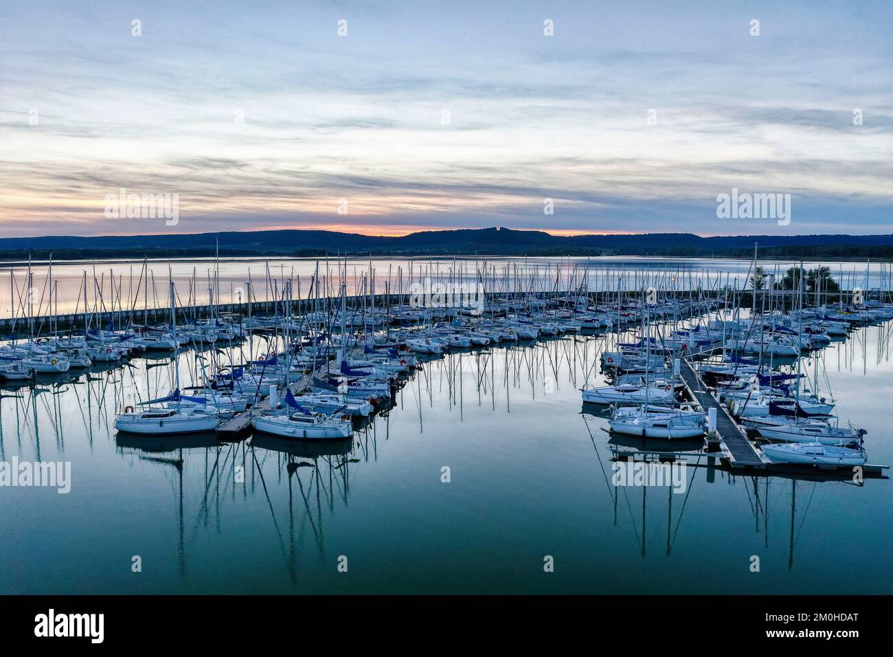 France, Meuse, Lorraine Regional Natural Park, Nonsard, Madine lake ...