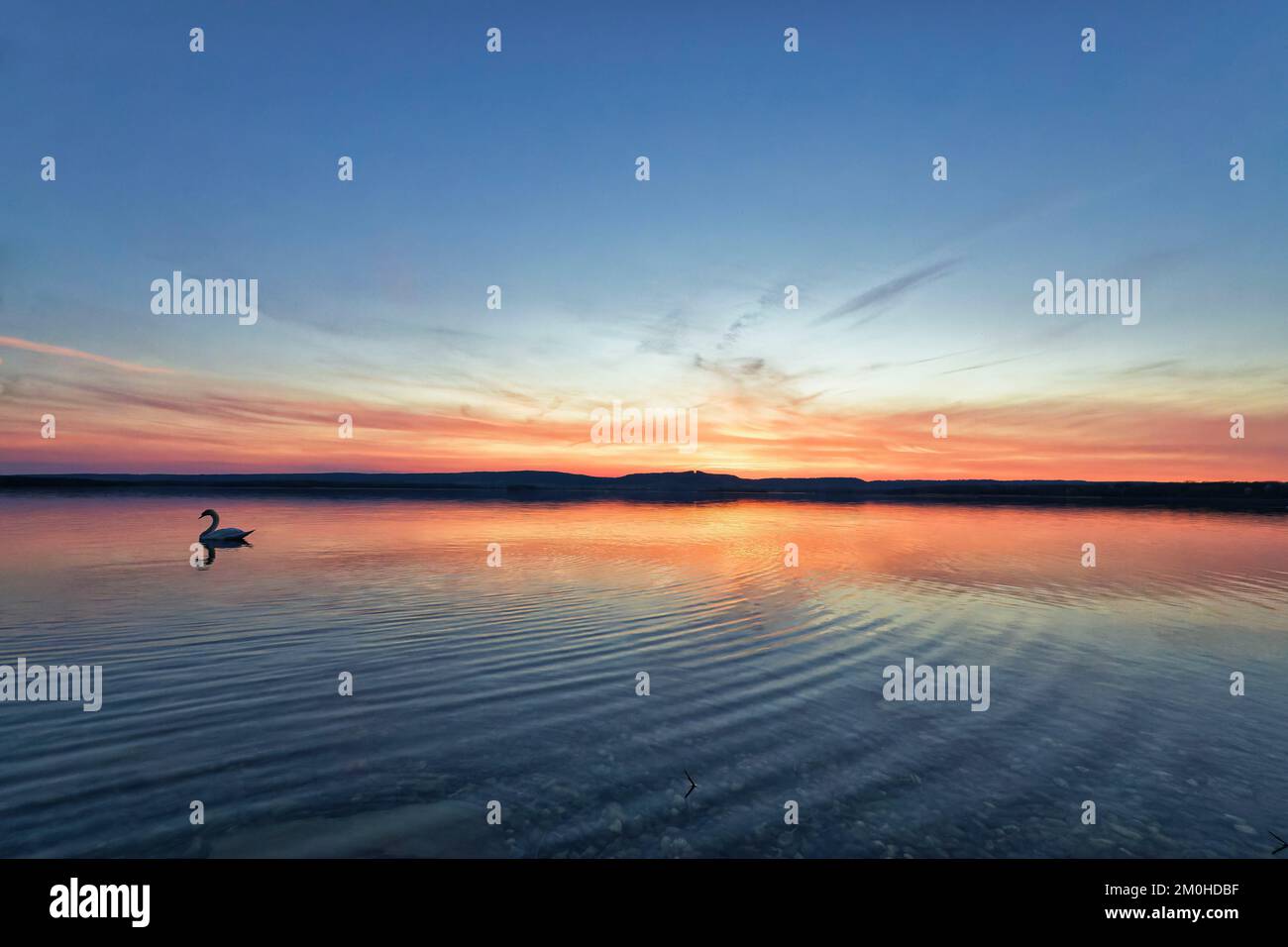 France, Meuse, Lorraine Regional Natural Park, Nonsard, Madine lake ...