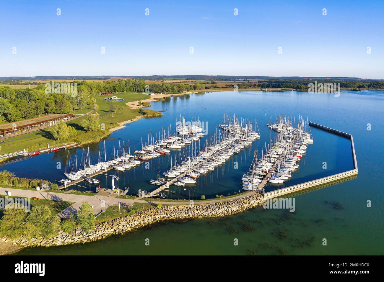 France, Meuse, Lorraine Regional Natural Park, Nonsard, Madine lake ...