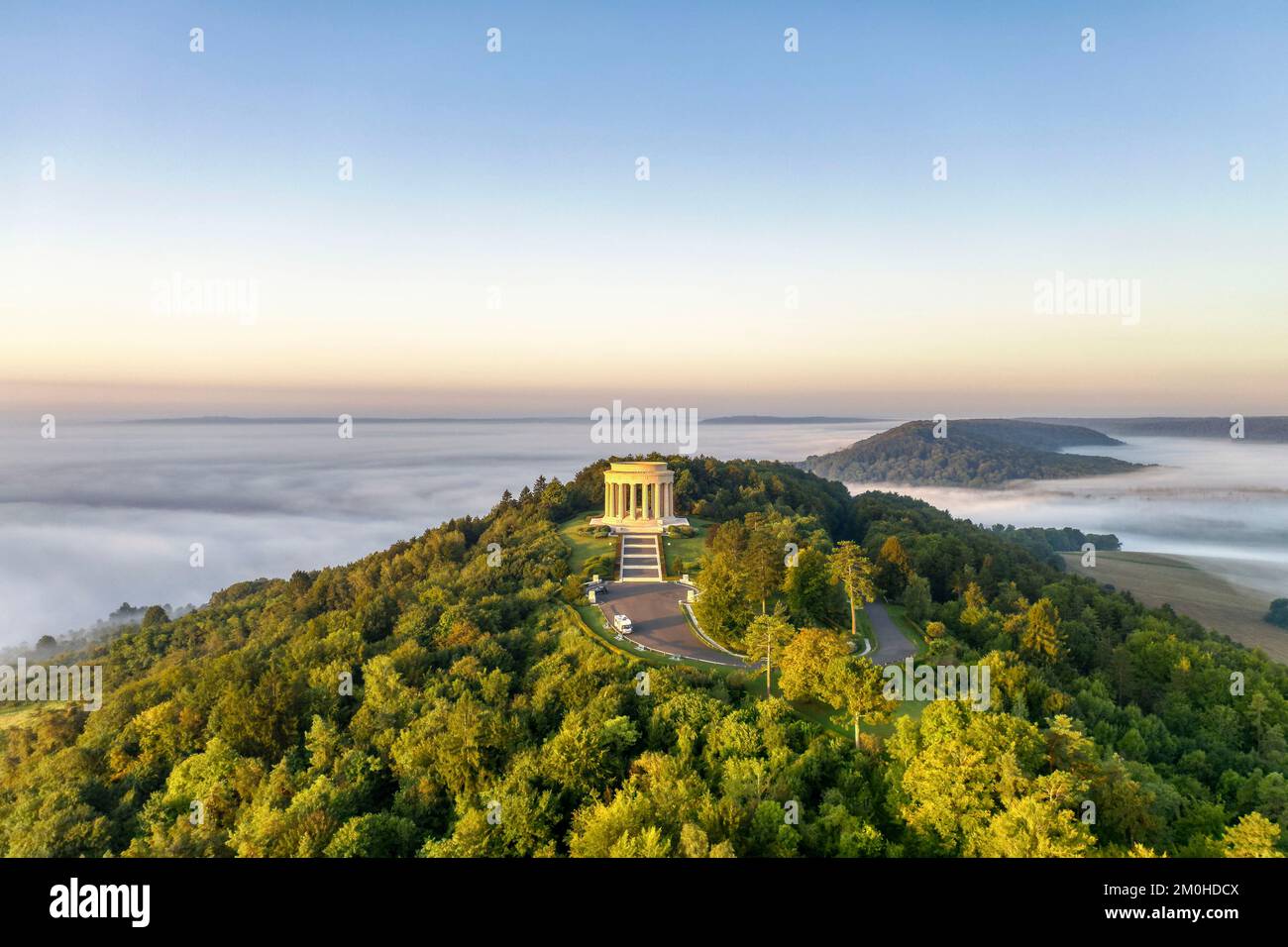 France, Meuse, Lorraine regional park, Cotes de Meuse, Montsec ...
