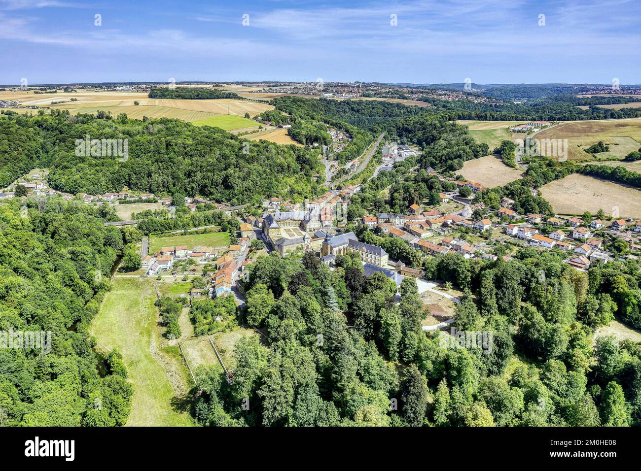 France, Meuse, Cons-la-Grandville, castle, Renaissance and 18th century ...