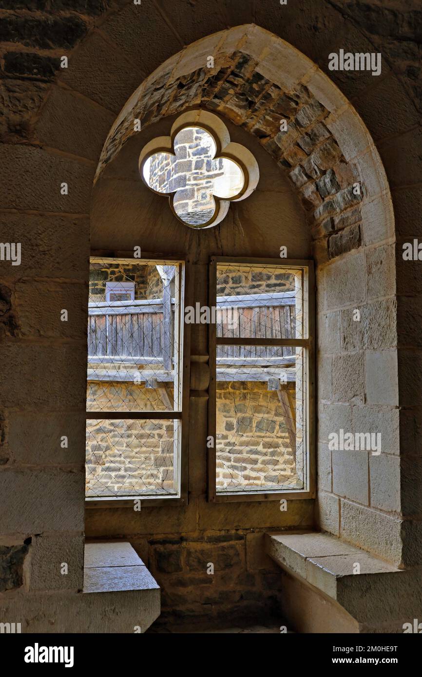 France, Yonne, Treigny, Guedelon castle, building site, stately home ...
