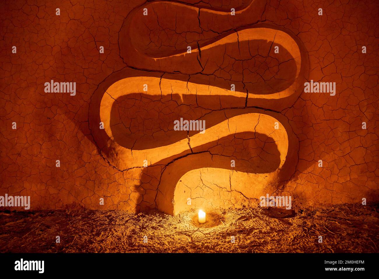 France, Alpes-de-Haute-Provence, Geopark of Haute-Provence, La Javie ...