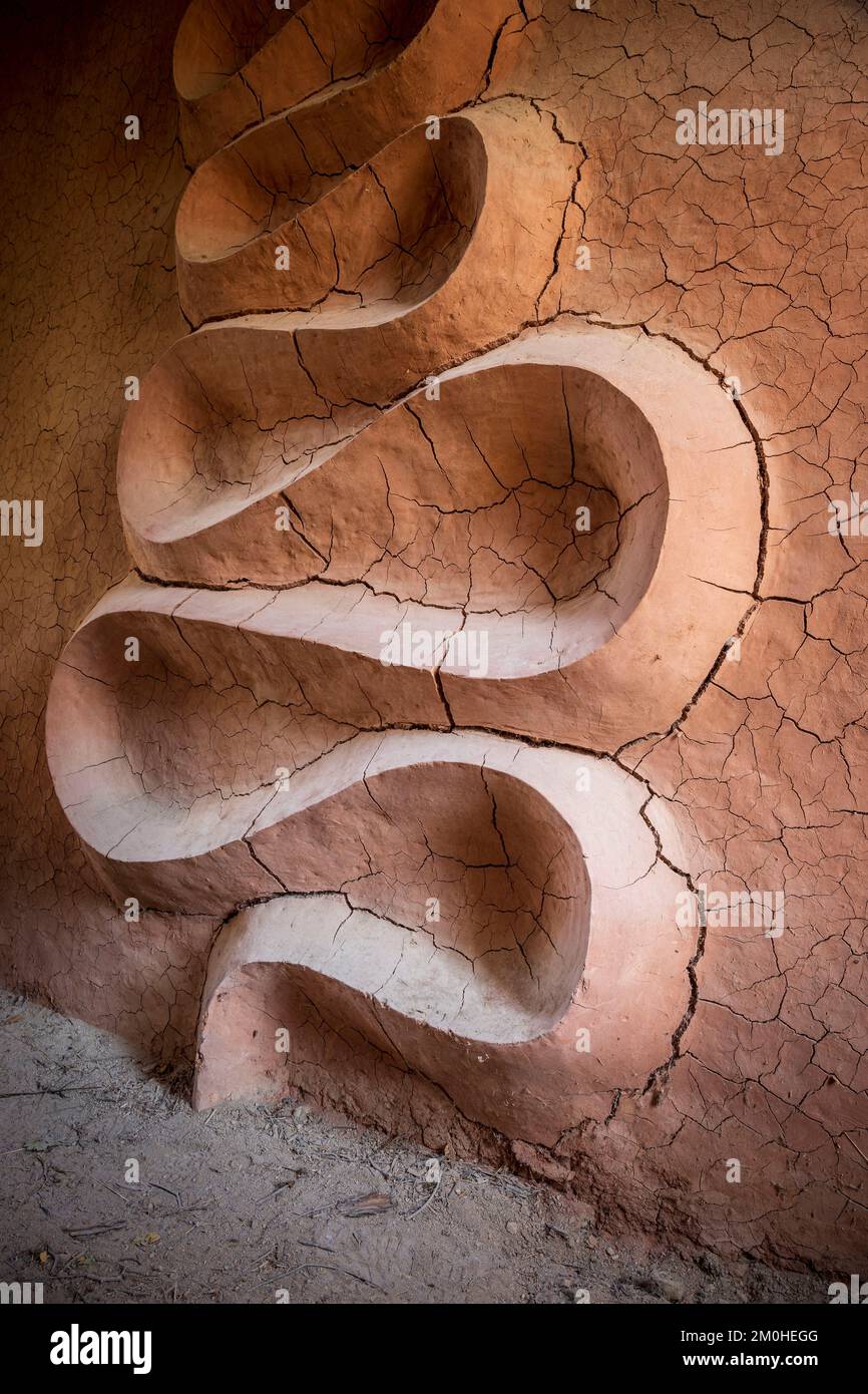 France, Alpes-de-Haute-Provence, Geopark of Haute-Provence, La Javie ...