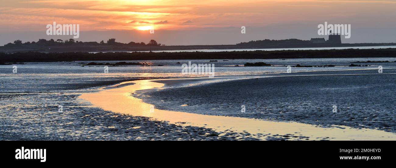 France, Manche, Cotentin, Val de Saire, Saint Vaast la Hougue, Tatihou ...