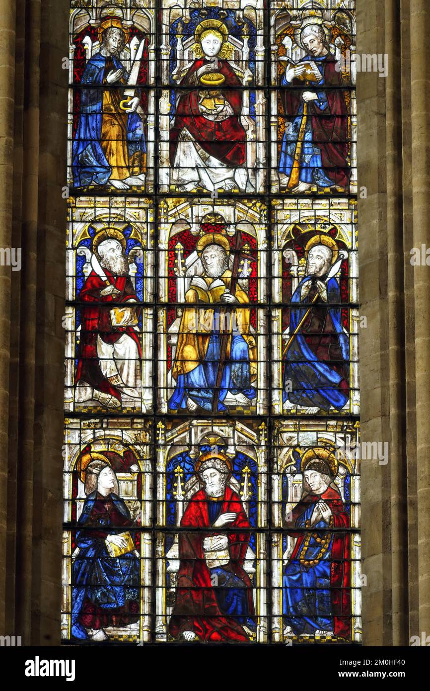 France, Manche, Cotentin Peninsula, Coutances, Notre Dame de Coutances ...