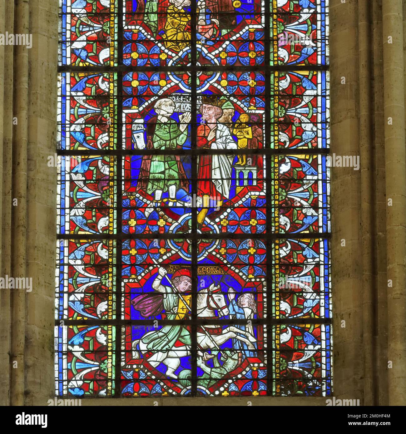 France, Manche, Cotentin Peninsula, Coutances, Notre Dame de Coutances ...