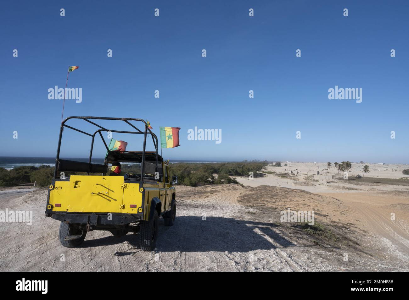 Senegal, Dakar district, pink lake, 4x4 excursion on the former way of ...