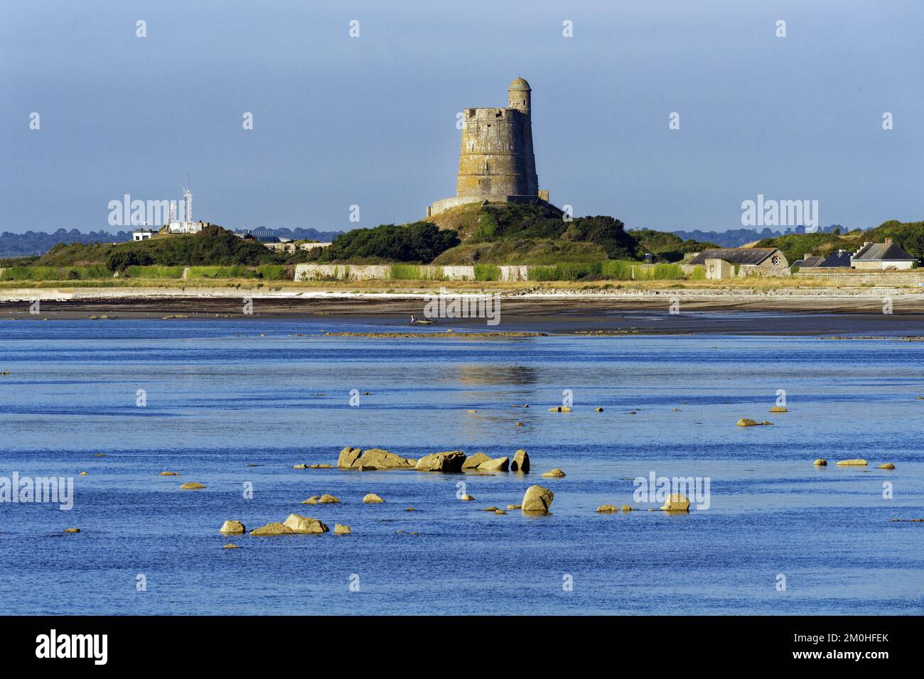 France, Manche, Cotentin, Val de Saire, Saint Vaast la Hougue, Pointe ...