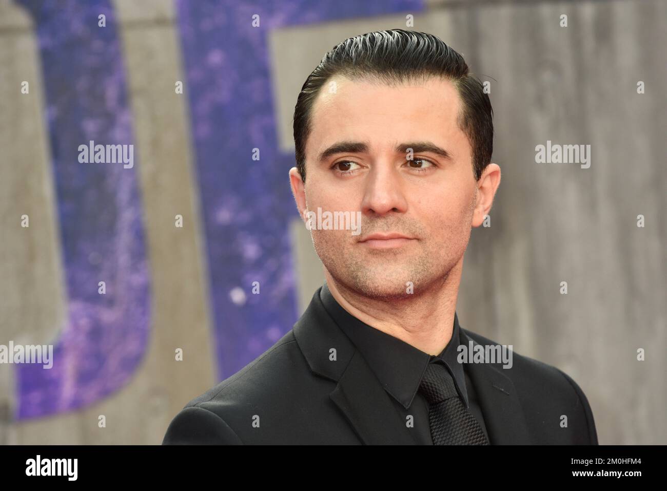 Darius Campbell Danesh, "Suicide Squad", European Premiere, Odeon Leicester Square, London. UK ...