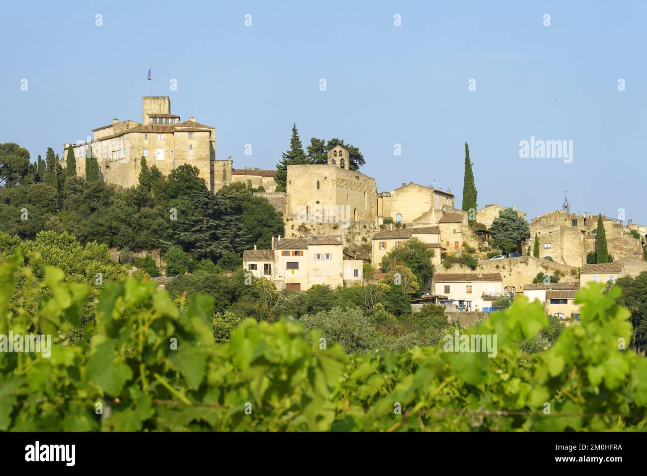 France, Vaucluse, Luberon Natural Regional Park, Ansouis, labelled Les ...