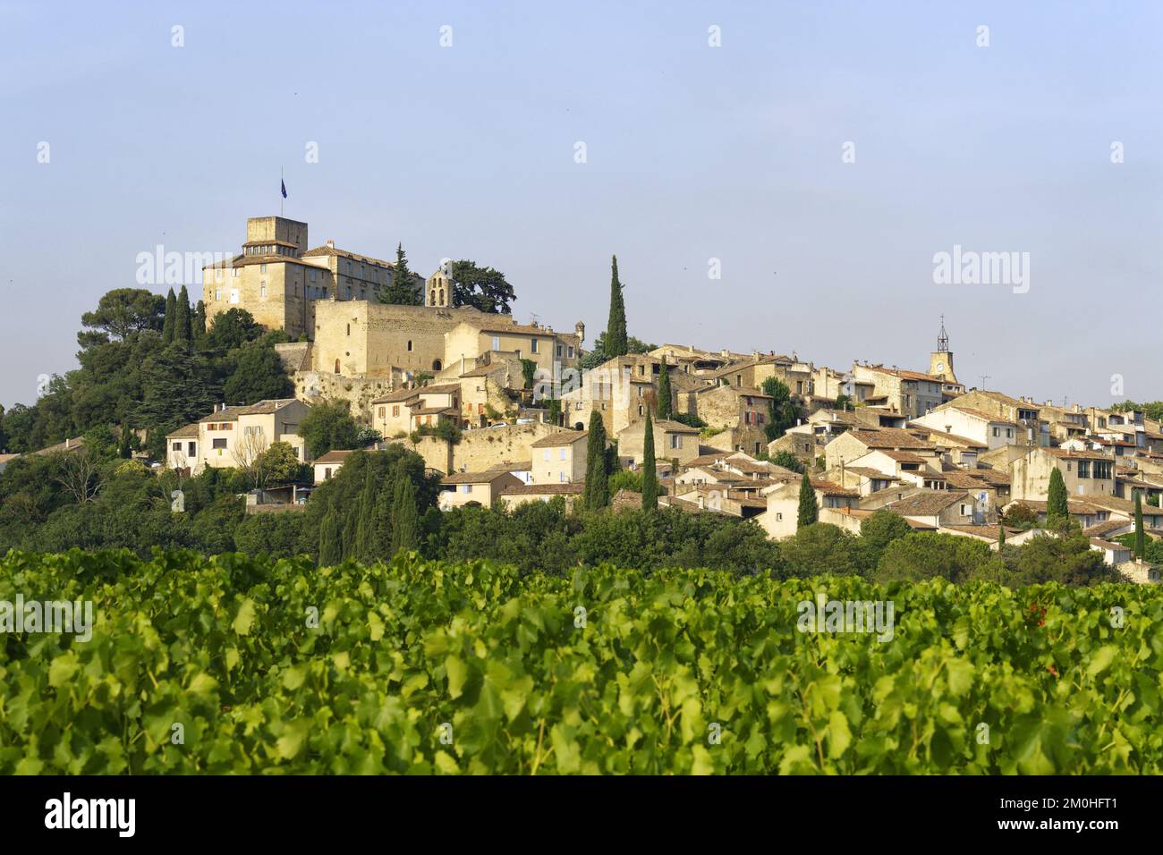 France, Vaucluse, Luberon Natural Regional Park, Ansouis, labelled Les ...
