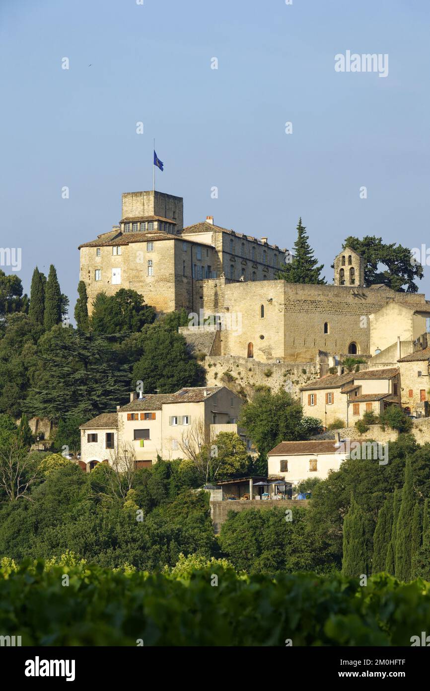 France, Vaucluse, Luberon Natural Regional Park, Ansouis, labelled Les ...