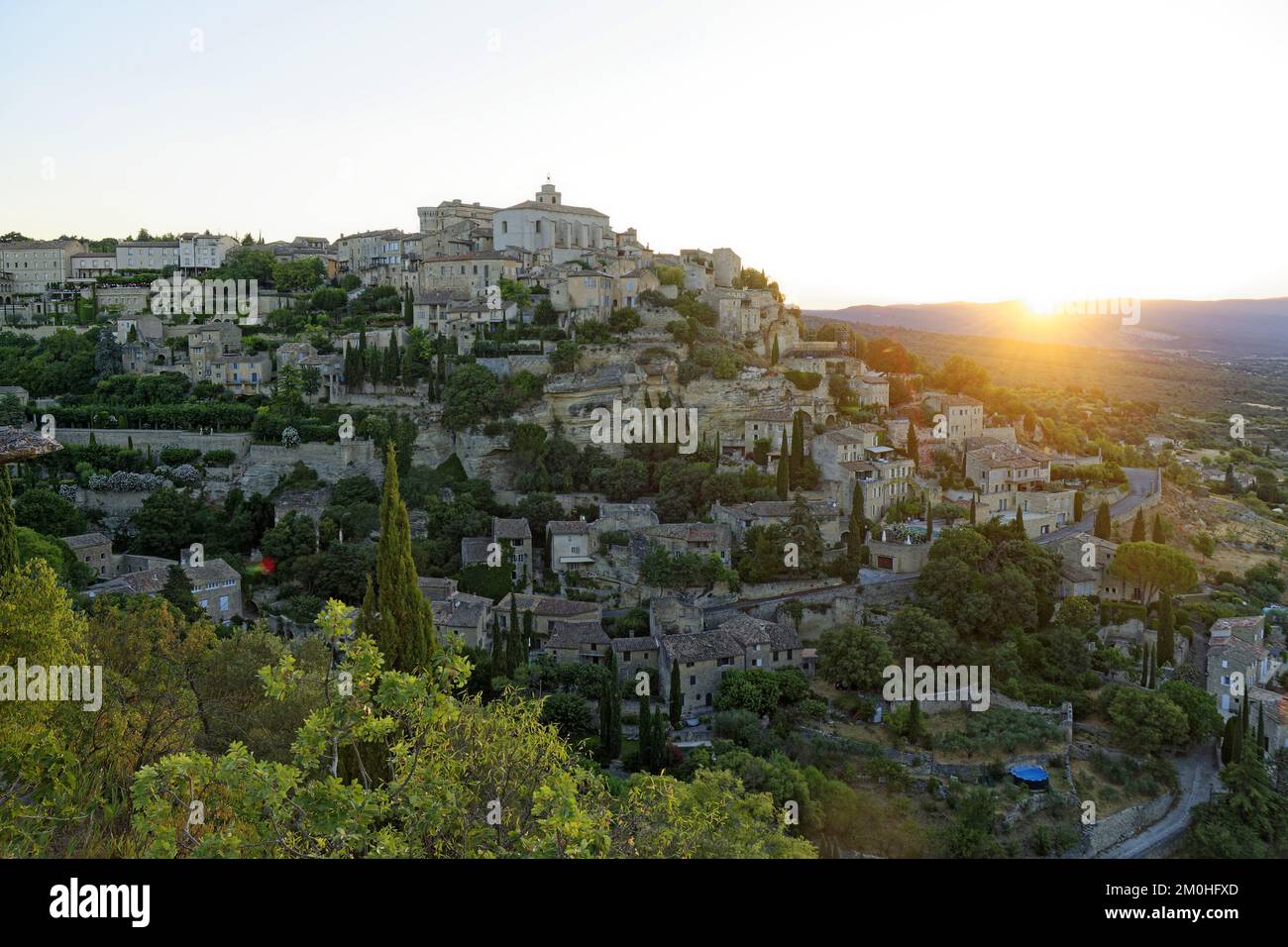 France, Vaucluse, Luberon regional natural park (parc naturel regional ...