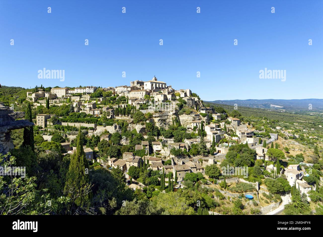 France, Vaucluse, Luberon regional natural park (parc naturel regional ...