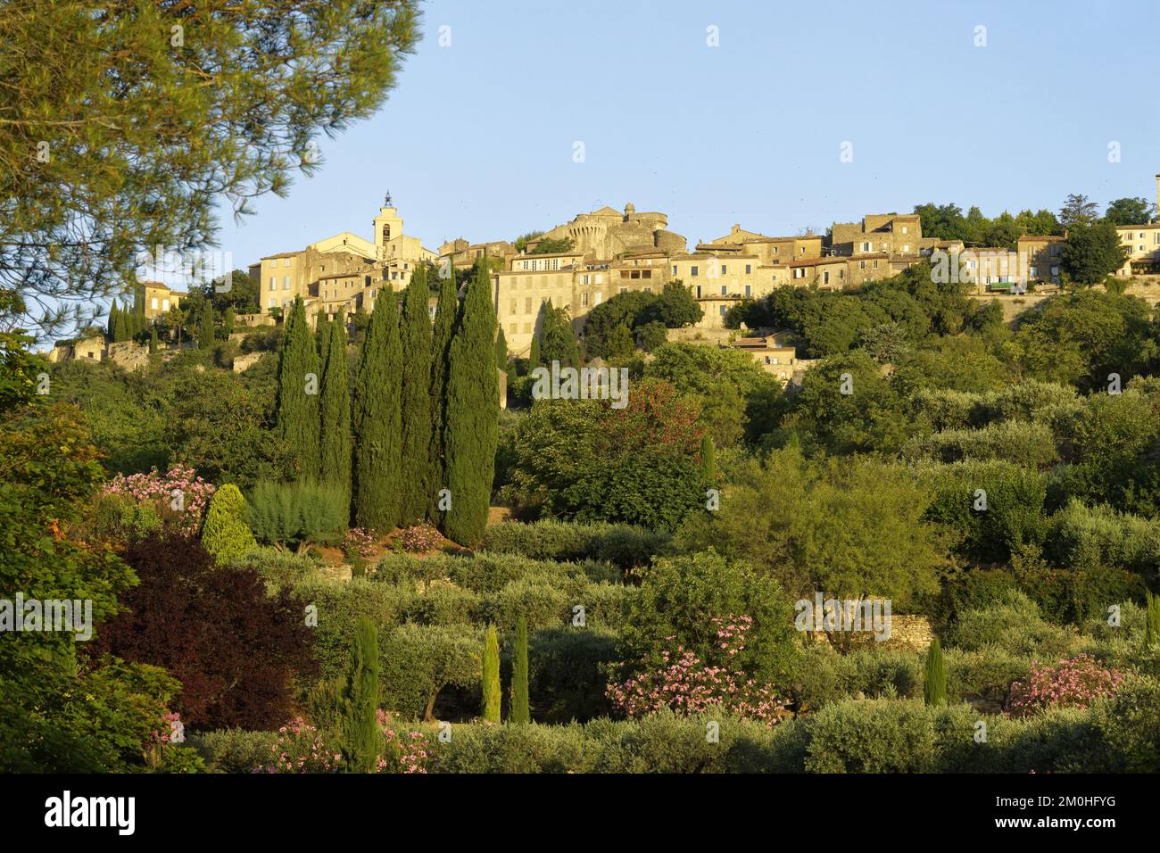 France, Vaucluse, Luberon regional natural park (parc naturel regional ...