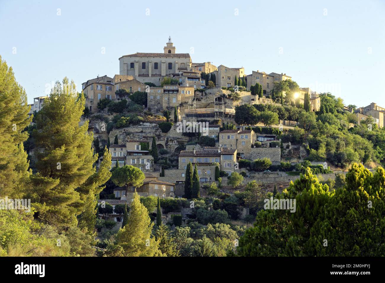 France, Vaucluse, Luberon regional natural park (parc naturel regional ...
