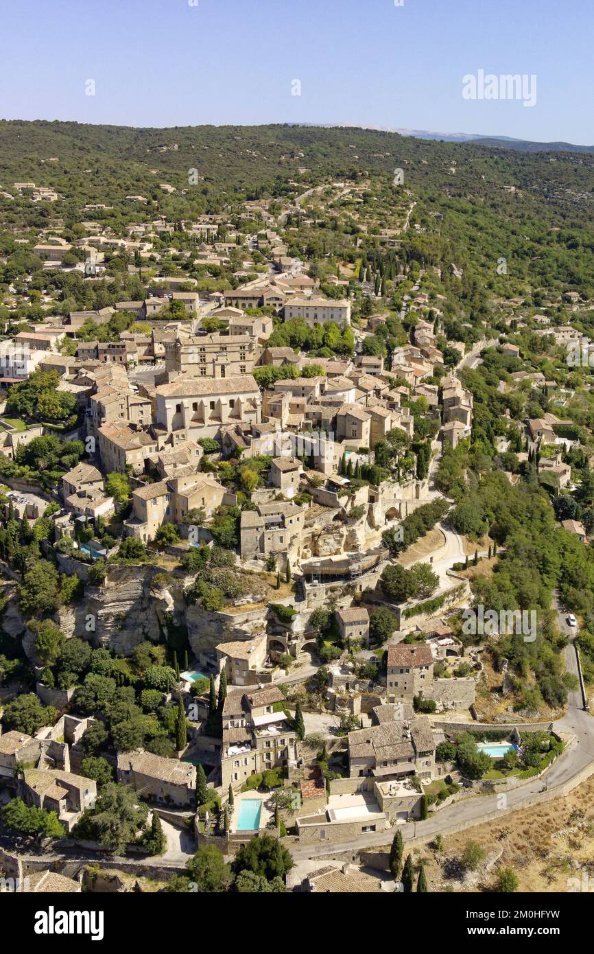 France, Vaucluse, regional natural reserve of Luberon (parc naturel ...