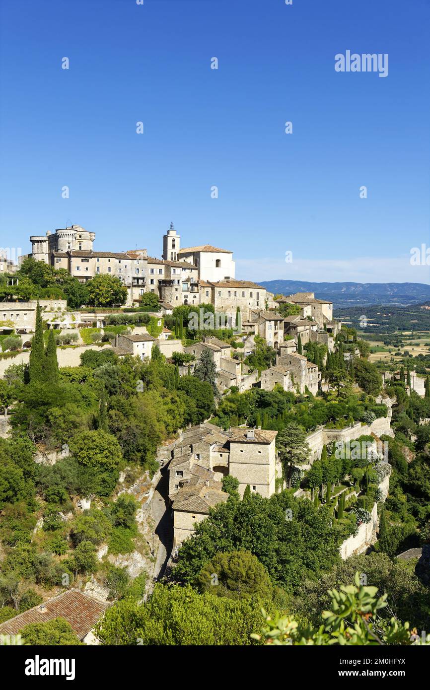 France, Vaucluse, Luberon regional natural park (parc naturel regional ...
