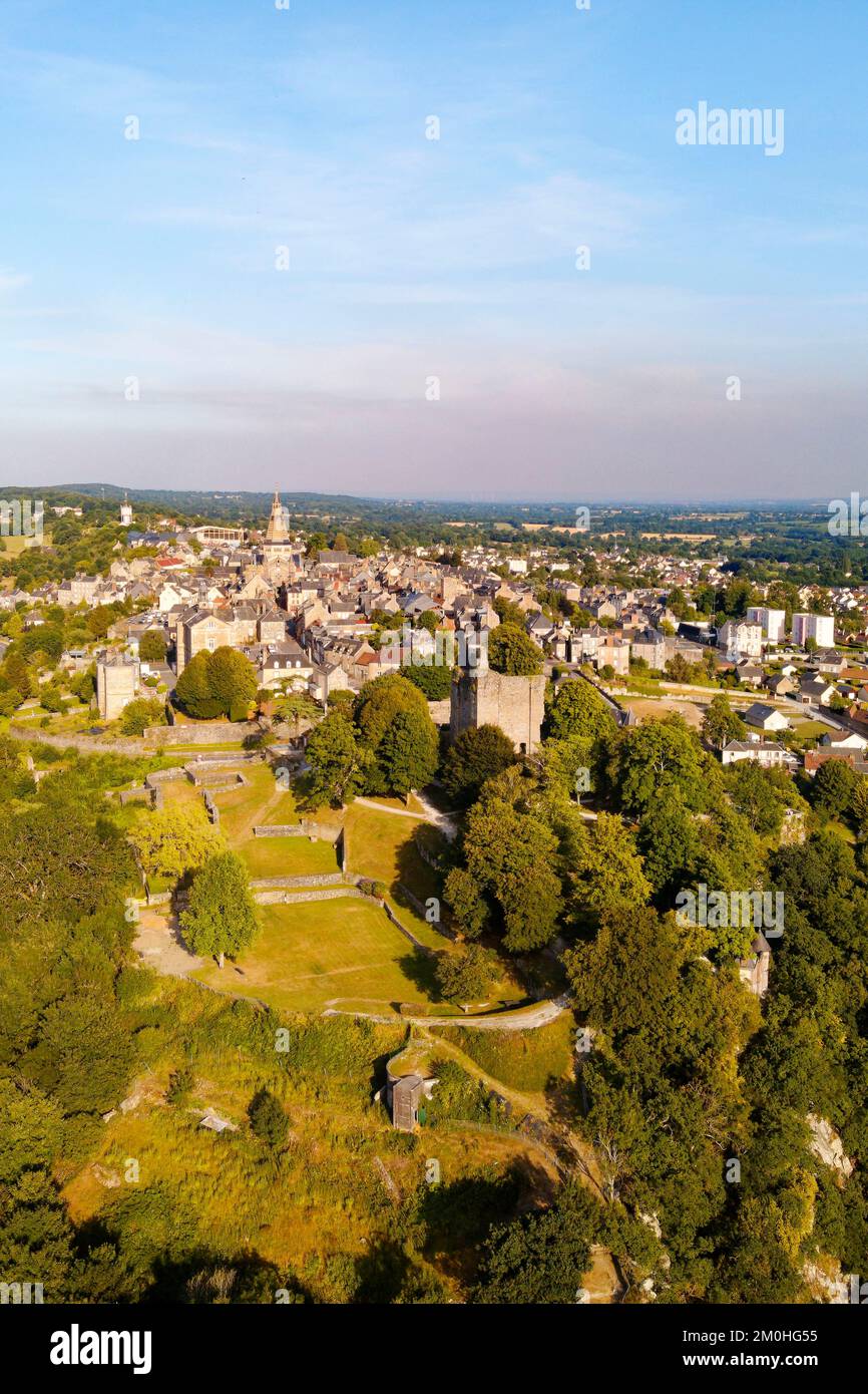 Domfront orne ruins castle hi-res stock photography and images - Alamy