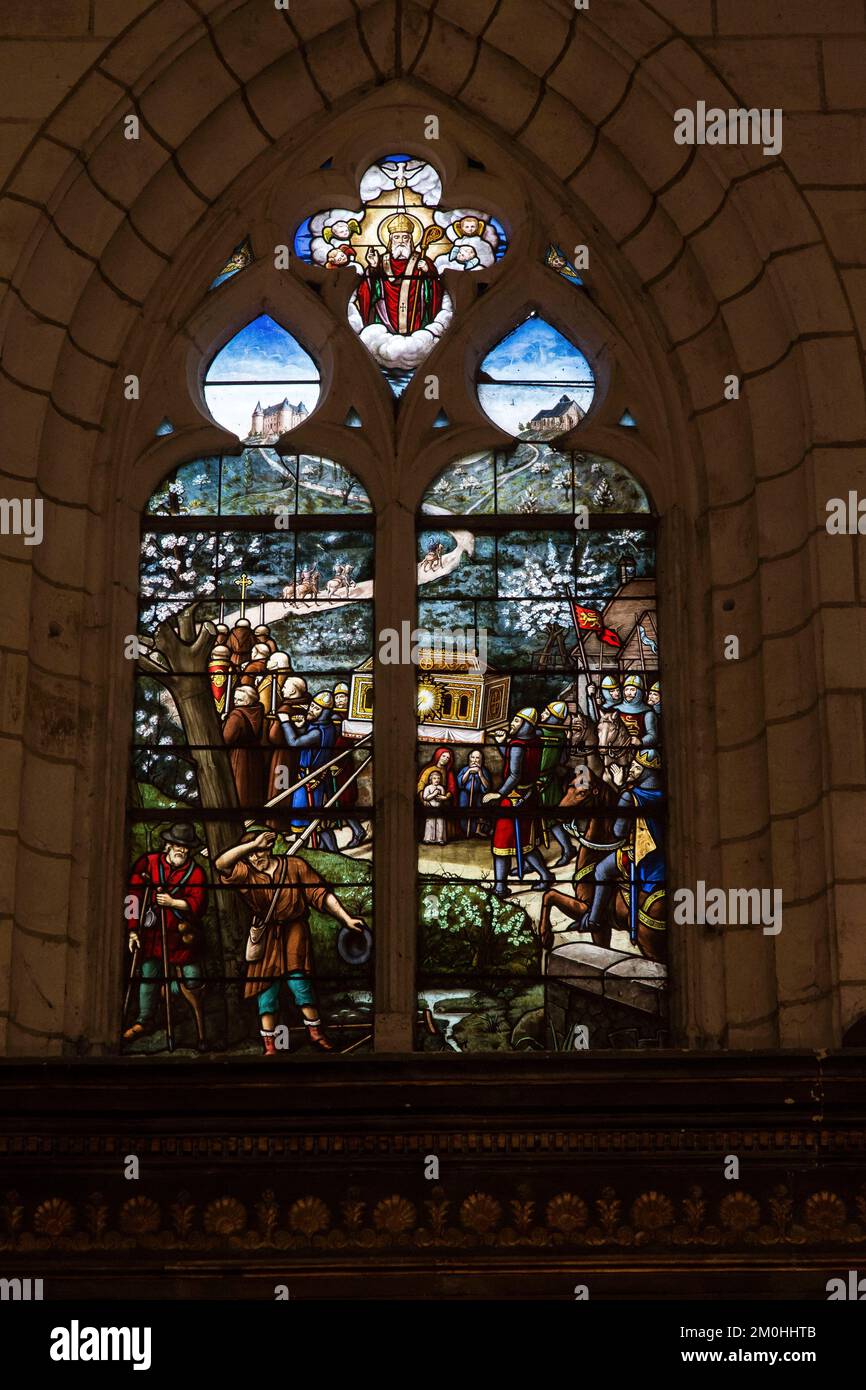 Relics of saint martin of tours hi-res stock photography and images - Alamy