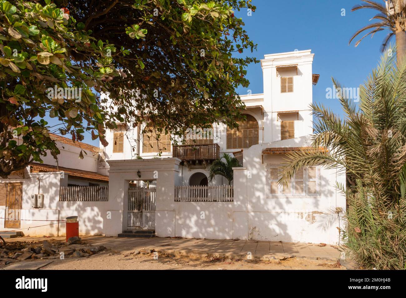 Senegal, Dakar, Gor?e island, listed as World Heritage by UNESCO, view ...