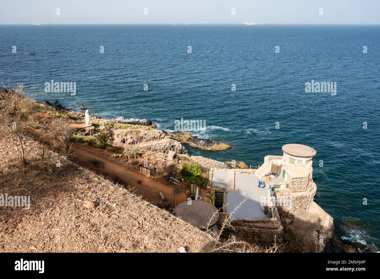 Senegal, Dakar, Gor?e island, listed as World Heritage by UNESCO ...