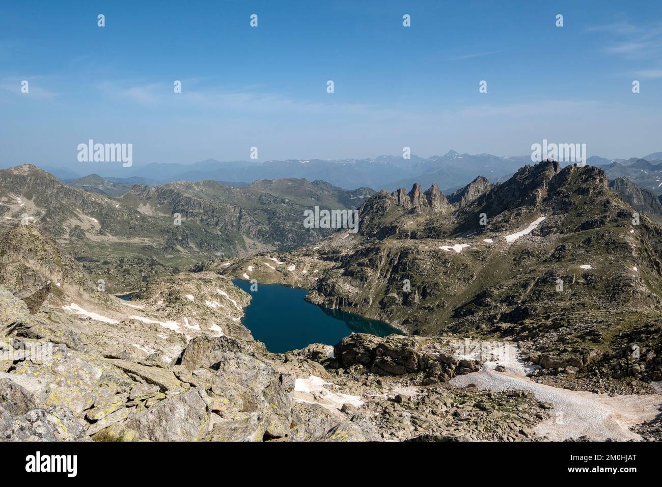 Spain, Catalonia, Lerida province, Encantats massif, Gerber circus ...