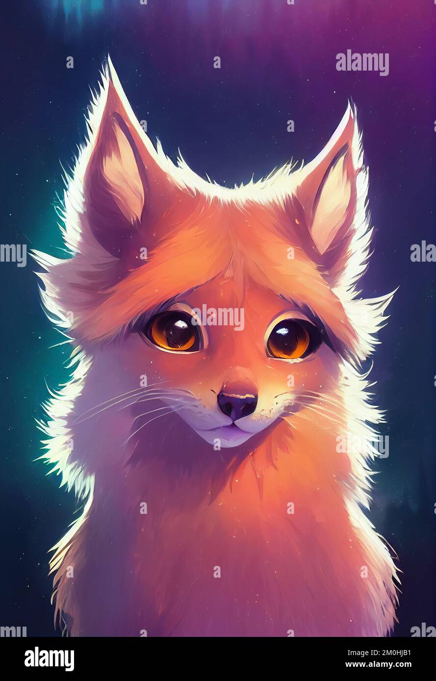 Funny adorable portrait headshot of cute baby bobcat. North American ...