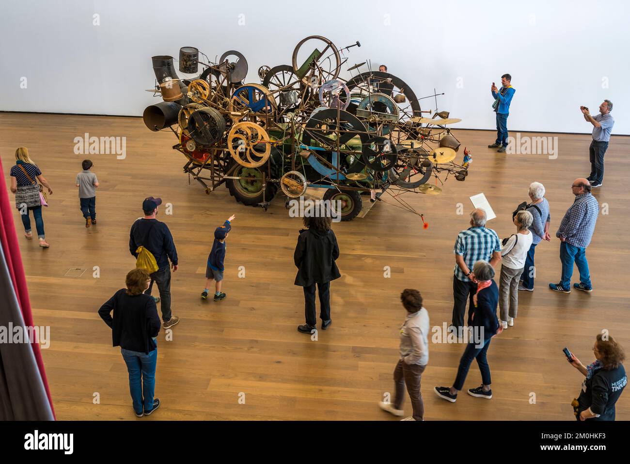 Switzerland, Basel, Tinguely Museum, Meta-Harmony entitled Klamauk ...