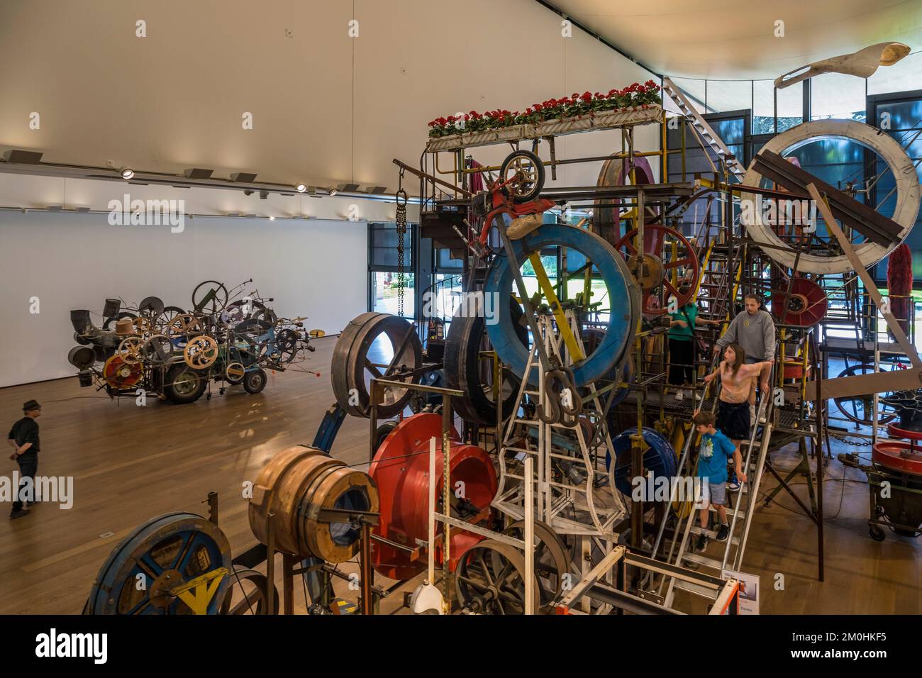 Switzerland, Basel, Tinguely Museum, Big Meta-Maxi-Maxi-Utopia (1987 ...
