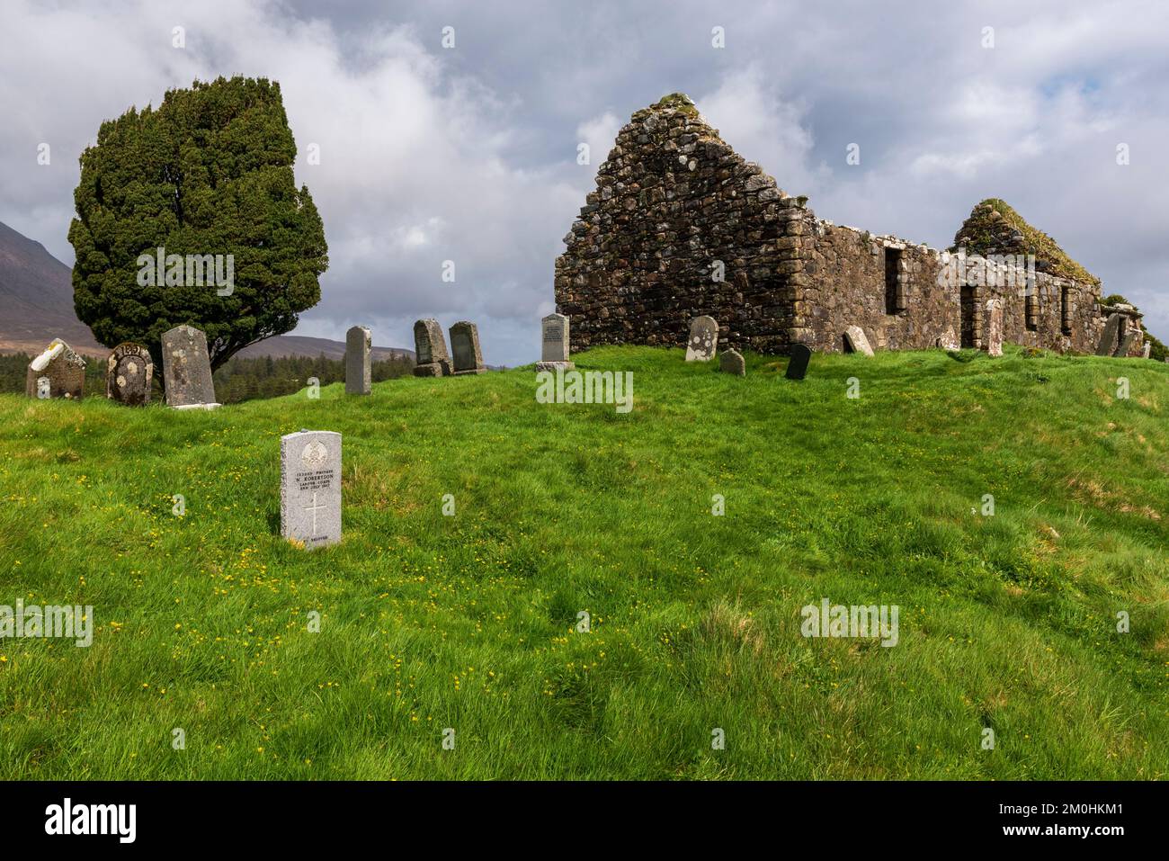 United Kingdom, Scotland, Highland, Inverinate, Saint Dubhthac's Church ...