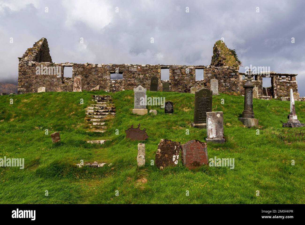 United Kingdom, Scotland, Highland, Inverinate, Saint Dubhthac's Church ...
