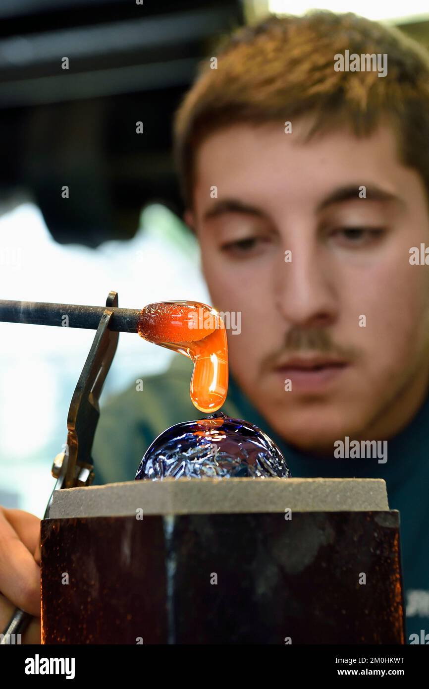 France, Moselle, Meisenthal, Centre international d'Art verrier (CIAV ...