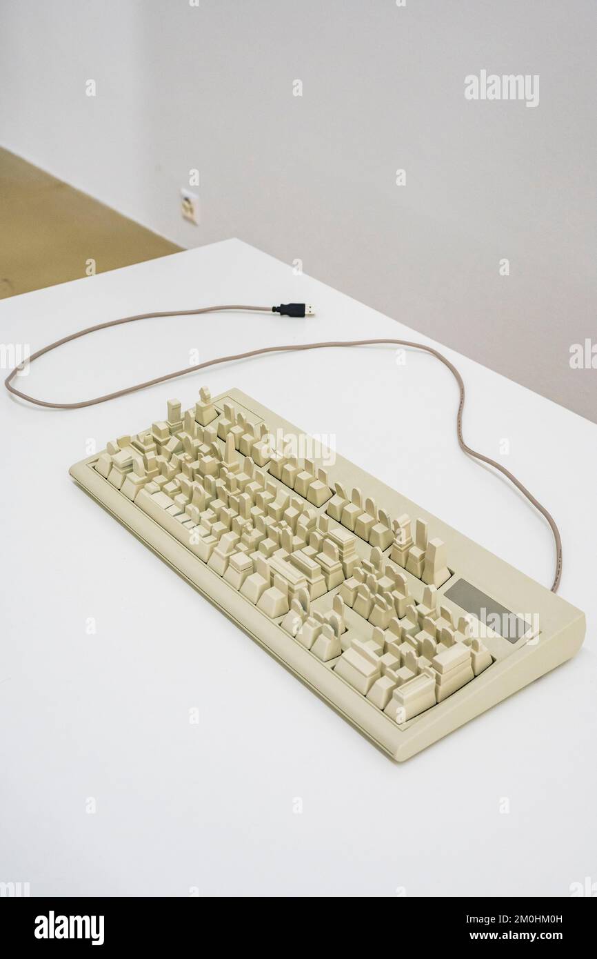 Switzerland, Basel, the Kunstmuseum Basel Gegenwart (contemporary art ...