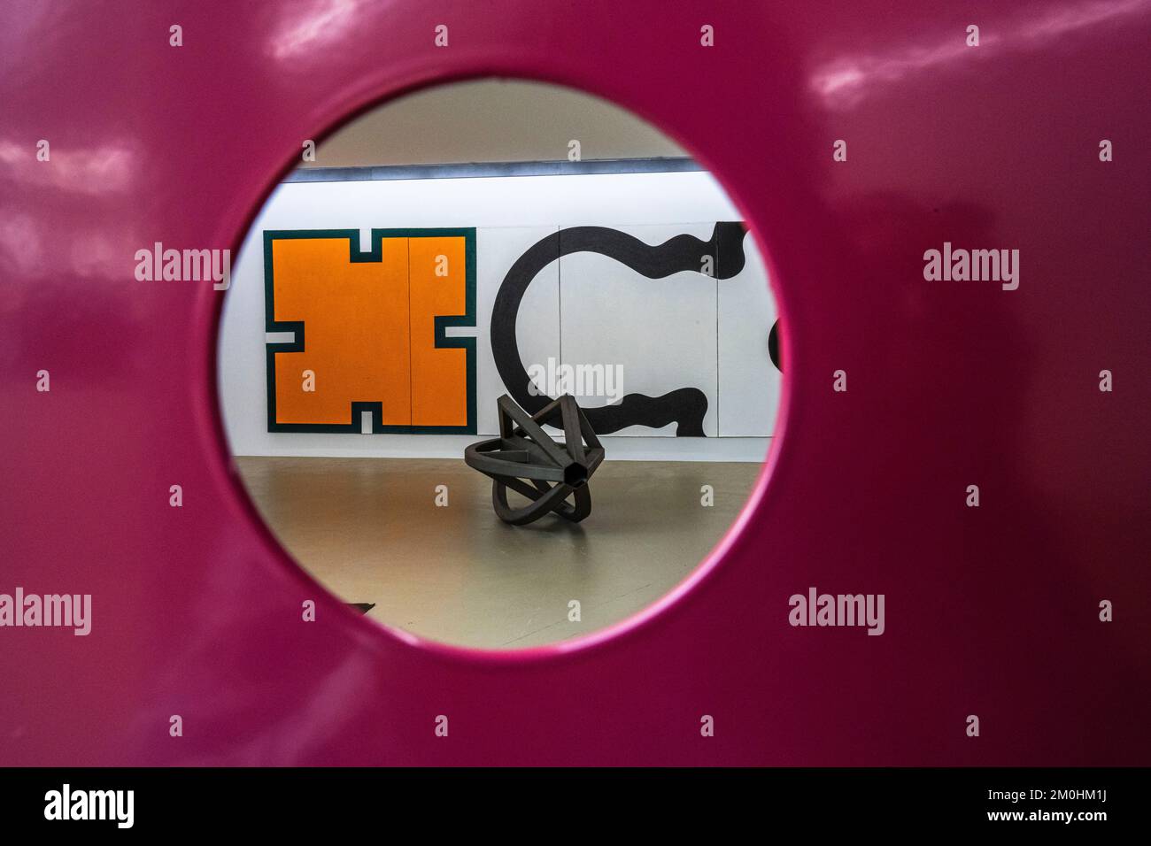 Switzerland, Basel, the Kunstmuseum Basel Gegenwart (contemporary art ...