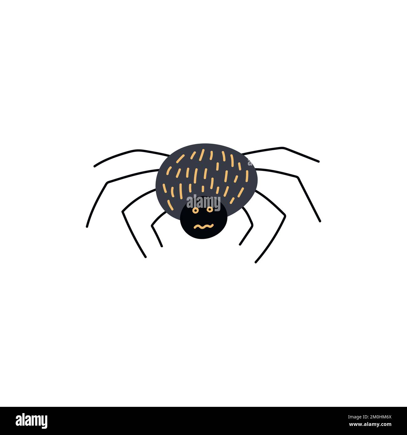 Vector Black Spider Stock Vector Image And Art Alamy