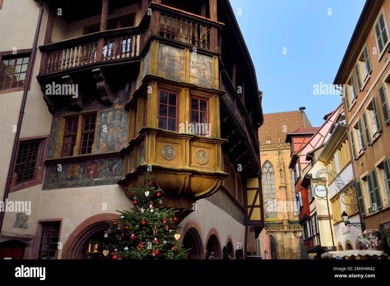 France, Haut Rhin, Colmar, Maison Pfister with Renaissance style (1537 ...