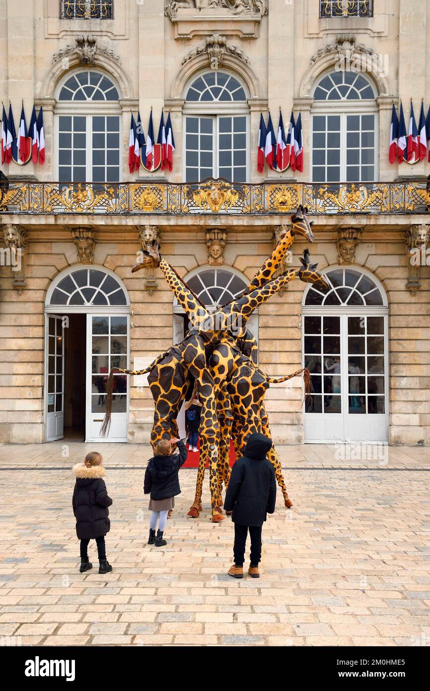 France, Meurthe-et-Moselle, Nancy, place Stanislas (former Place Royale ...