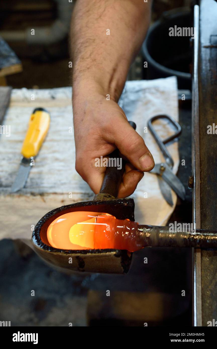 France, Moselle, Meisenthal, Centre international d'Art verrier (CIAV ...