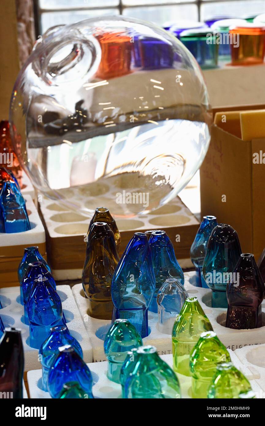 France, Moselle, Meisenthal, Centre international d'Art verrier (CIAV ...