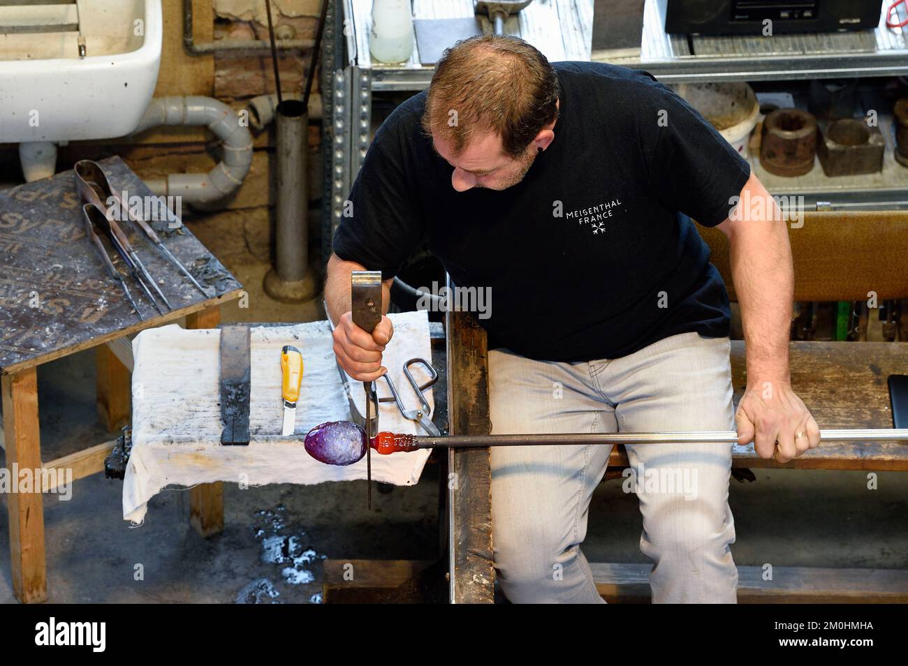 France, Moselle, Meisenthal, Centre international d'Art verrier (CIAV ...