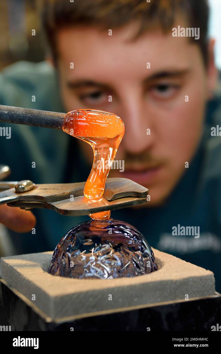 France, Moselle, Meisenthal, Centre international d'Art verrier (CIAV ...