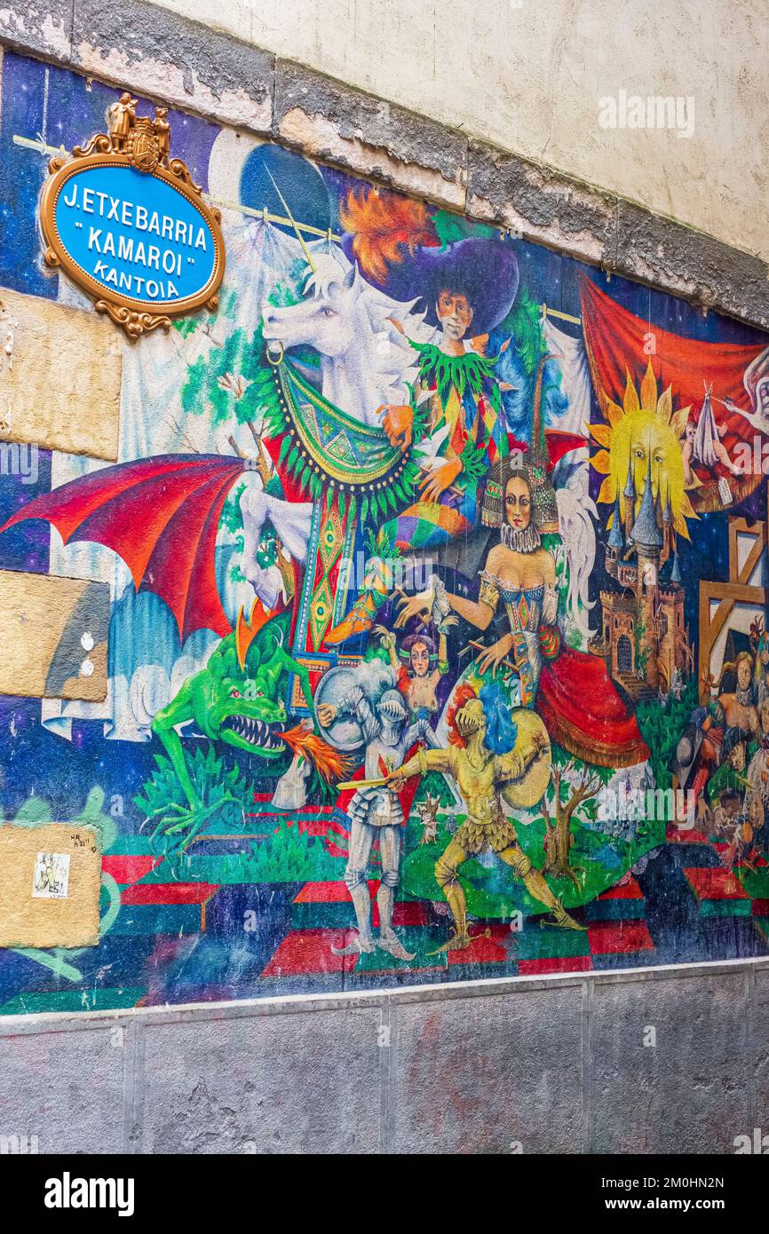 Mural de bilbao hi-res stock photography and images - Alamy