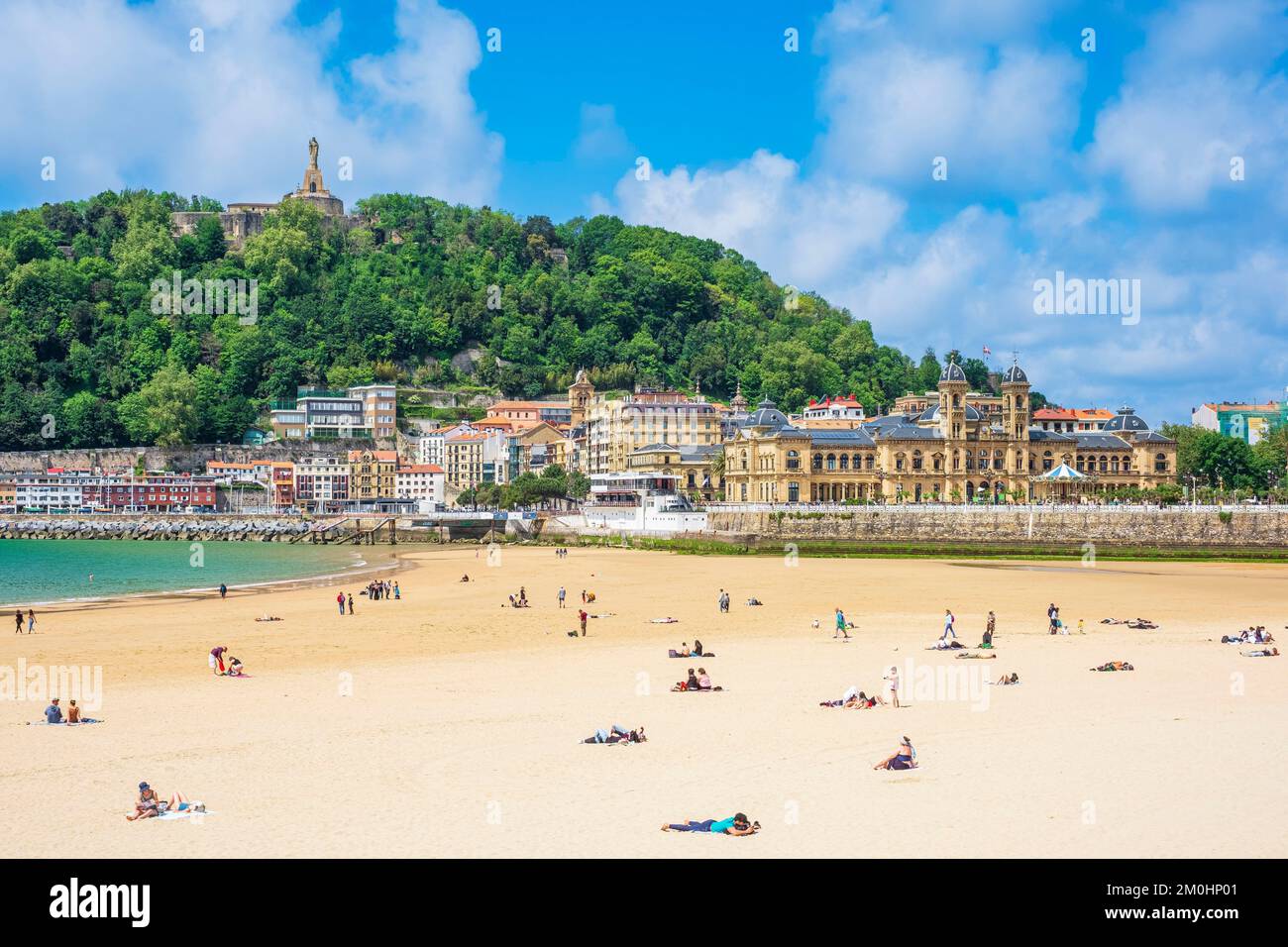 Mota castle san sebastian hi-res stock photography and images - Alamy